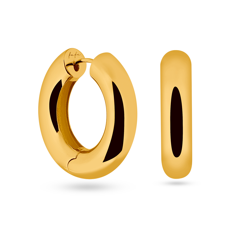 BOLD HOOPS MAXI - Schmuck online einkaufen - fafe collection