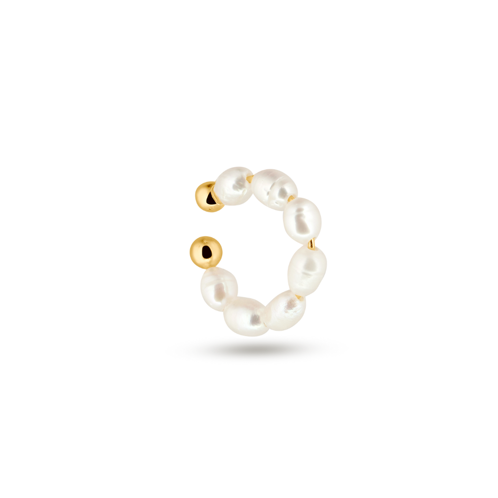 PEARL EARCUFF - Schmuck online einkaufen - fafe collection